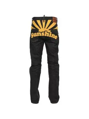 Dsquared2 Embroidered Regular-fit Jeans