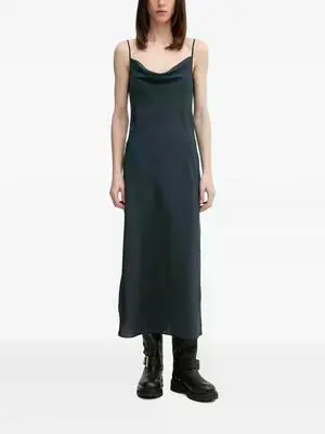 ALLSAINTS Hadley Cowl Neck Maxi Dress