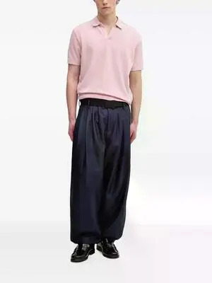 Marc O'polo Piqué-weave Short-sleeve T-shirt - Pink