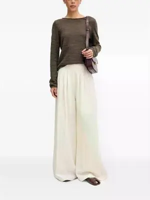 Marc O'polo Boat Neck Slub-knit Sweater
