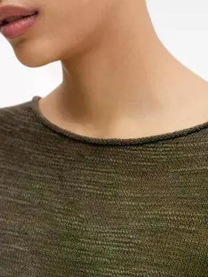 Marc O'polo Boat Neck Slub-knit Sweater