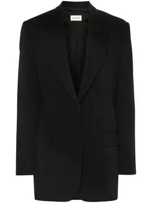 P.a.r.o.s.h Single-breasted Blazer With Peak Lapels