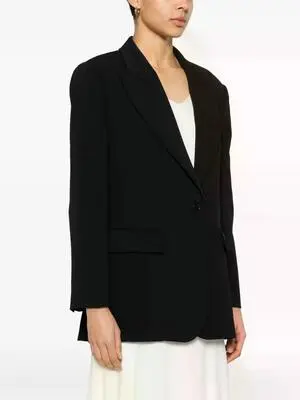 P.a.r.o.s.h Single-breasted Blazer With Peak Lapels