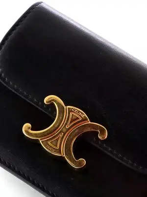 Celine Triomphe Case Leather Card Holder