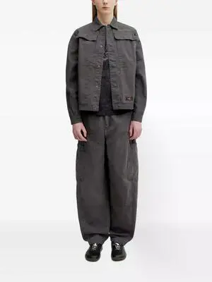 Alpha Industries Logo-patch Flap-pocket Jacket