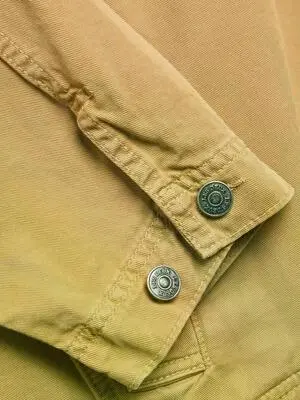 LES DEUX Zip-up Contrast Collar Jacket
