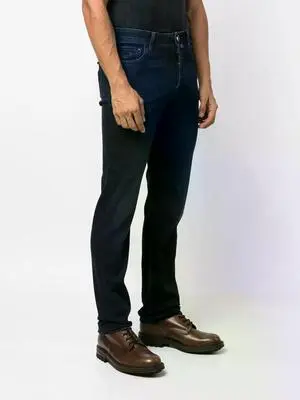 Jacob Cohen Embroidered Logo Straight-leg Jeans