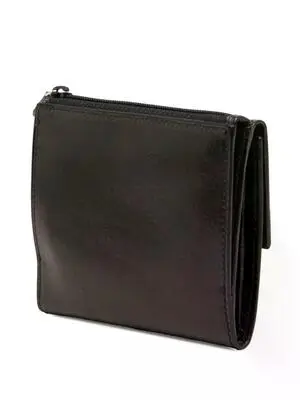 Gucci 2000-2015 Calfskin Metal Clasp Bifold Wallet Small Wallets - Black