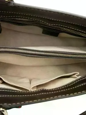 Gucci Gg Canvas Web Mayfair Tote Bag - Neutrals