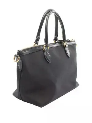 Prada Canvas Canapa Logo Satchel
