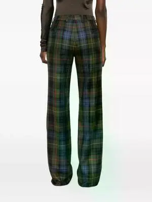 Etro Tartan Check Pattern Trousers