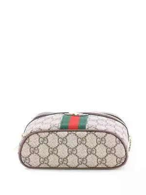 Gucci Ophidia Chain Gg Coated Canvas Small Belt Bag