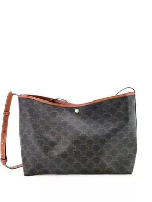 Celine Soft Shopper Triomphe Coated Canvas Tote Bag