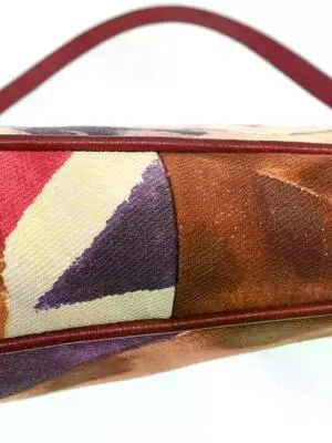 Dior Graphic Print Shoulder Bag - Neutrals