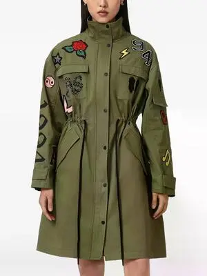 ALLSAINTS Ariaa Patch-embellished Drawstring Jacket