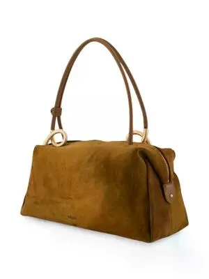 Cult Gaia Azariah Suede Shoulder Bag - Brown