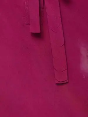 Gucci Crepe Midi Dress With Detachable Belt