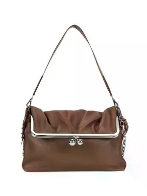 Max Mara Silver Tone Shoulder Bags For Women