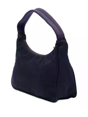 Prada Mini Tessuto Sport Shoulder Bag - Purple