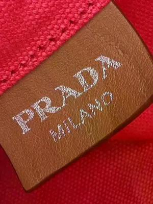 Prada Canvas Canapa Logo Satchel - Pink