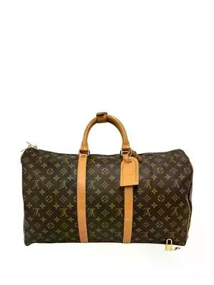 LOUIS VUITTON Monogram Keepall 50 Travel Bag