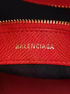 Balenciaga Ville Top Handle Satchel - Red