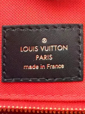 LOUIS VUITTON Monogram Reverse Giant Onthego Mm Satchel - Brown