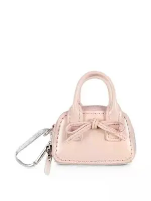 Sandy Liang Secure Bag Bow-detail Keyring