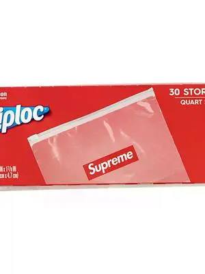 Supreme Box-logo Ziploc Bags