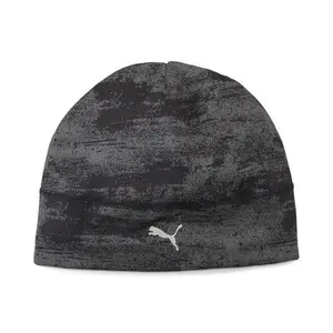 PUMA Run Running Mid Crown Skull Beanie - Black