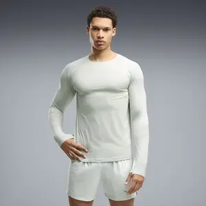 PUMA Cloudspun Ultra Soft Long Sleeve Running Top - Green