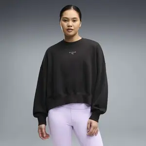 PUMA X Hyrox Heavyweight Crew Sweatshirt - Black