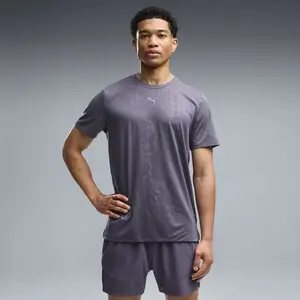 PUMA Cloudspun Ultra Soft Embossed Training T-shirt - Gray