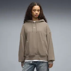 PUMA Puma Essentials Oversized Hoodie Beige