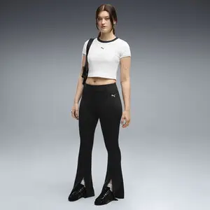 PUMA Essentials Flared Pintuck Tights
