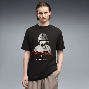PUMA Scuderia Ferrari Graphic T-shirt - Black
