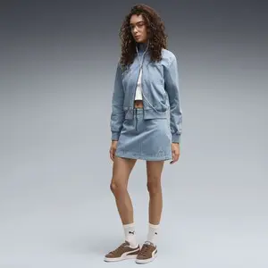 PUMA Future..archive Washed Twill Skirt - Blue