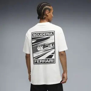 PUMA Scuderia Ferrari Graphic T-shirt - White