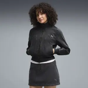 PUMA Future..archive Washed Twill Short Jacket - Black