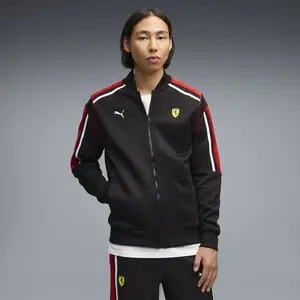 PUMA Scuderia Ferrari T7 Track Jacket - Black