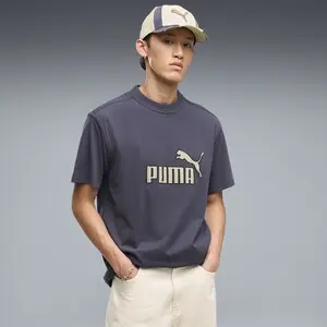 PUMA Elevated Essentials Relaxed T-shirt - Gray