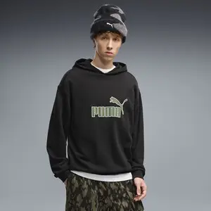 PUMA Elevated Essentials Relaxed Hoodie - Black