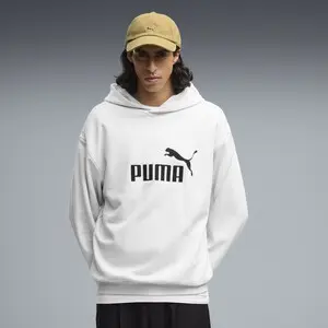 PUMA Elevated Essentials Relaxed Hoodie - White