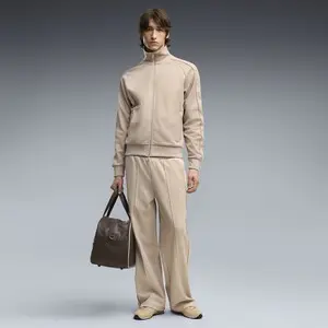 PUMA T7 Relaxed T7 Track Pants - Beige