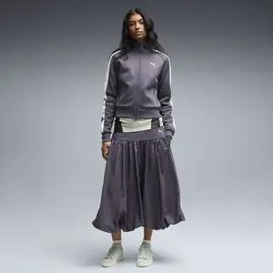 PUMA T7 Balloon Midi Skirt - Gray