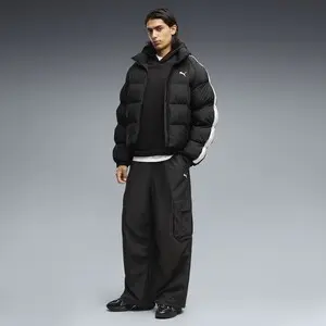 PUMA Essentials Oversized Cargo Pants - Black