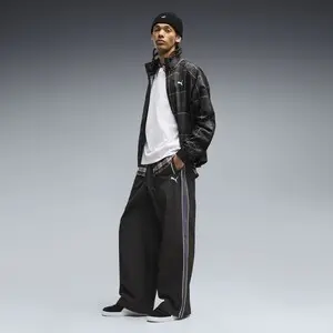 PUMA T7 Oversized Track Pants Black
