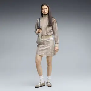 PUMA Snake Pack Printed T7 Skirt - Beige