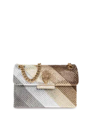 Kurt Geiger Fabric Mini Kensington Shoulder Bag - Multicolour
