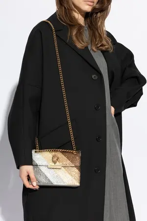 Kurt Geiger Fabric Mini Kensington Shoulder Bag